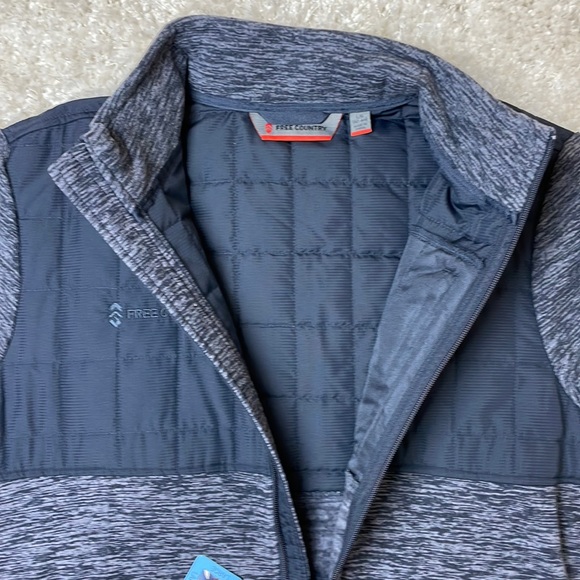 Free Country | Jackets & Coats | Free Country Overlay Fleece Jacket ...